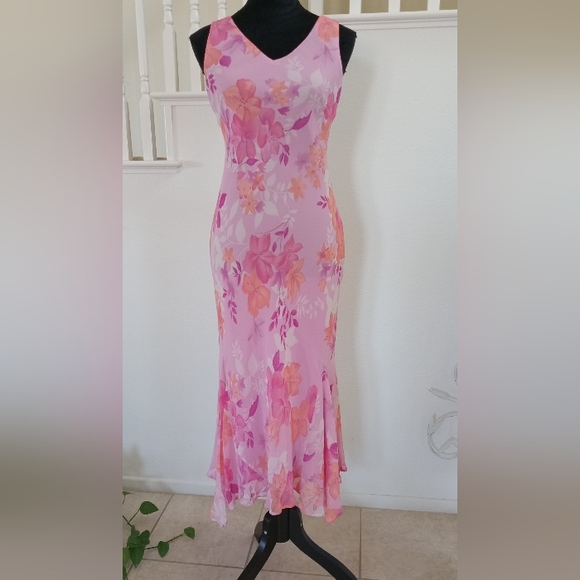 Chadwicks | Dresses | Chadwicks Beautiful Petite Floral Maxi Dress 0 ...